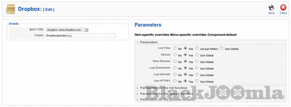 Dropbox Component 4.0.5