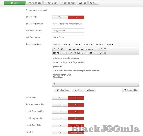 Visforms Subscription 4.4.0